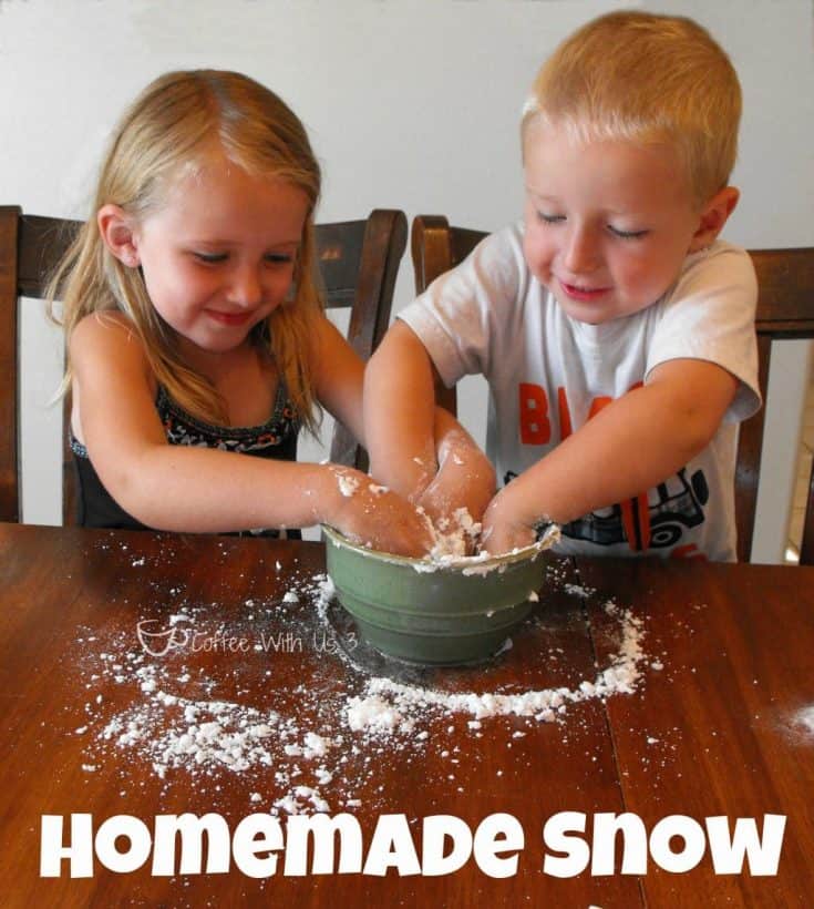 Homemade Snow | Coffee With Us 3