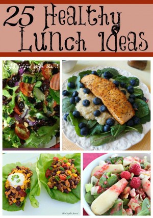 25 Healthy Lunch Ideas | Coffee With Us 3