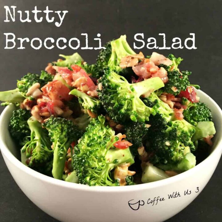 Nutty Broccoli Salad | Coffee With Us 3