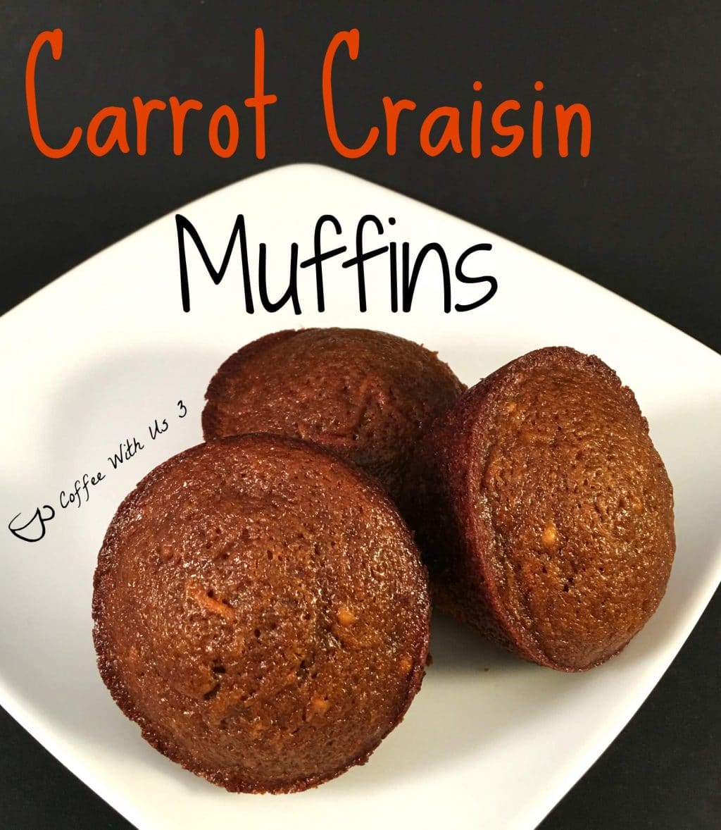 Craisin Carrot Muffins | Coffee With Us 3