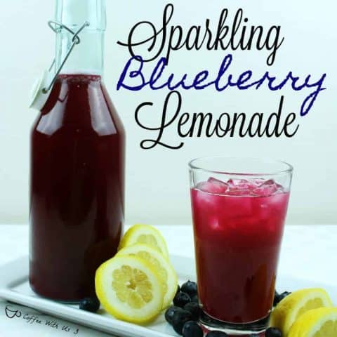Sparkling Blueberry Lemonade | Coffee With Us 3