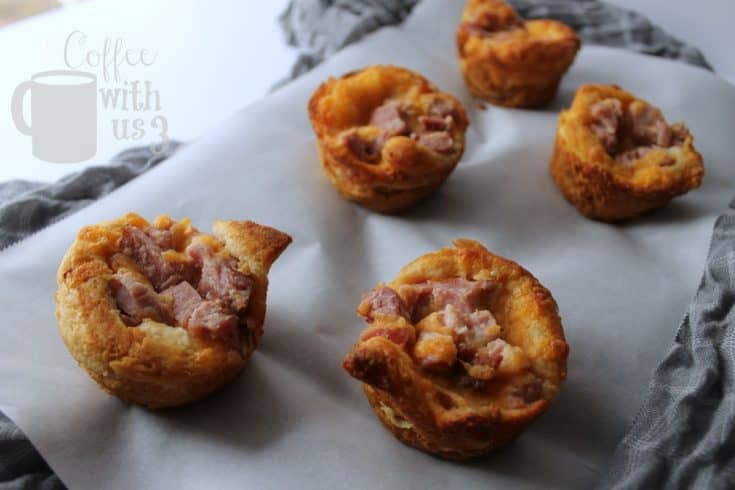 Ham and Cheese Croissant Bites | Coffee With Us 3