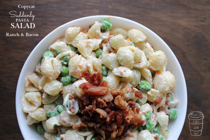 Suddenly Pasta Salad Bacon & Ranch Copycat Recipe | Coffee With Us 3